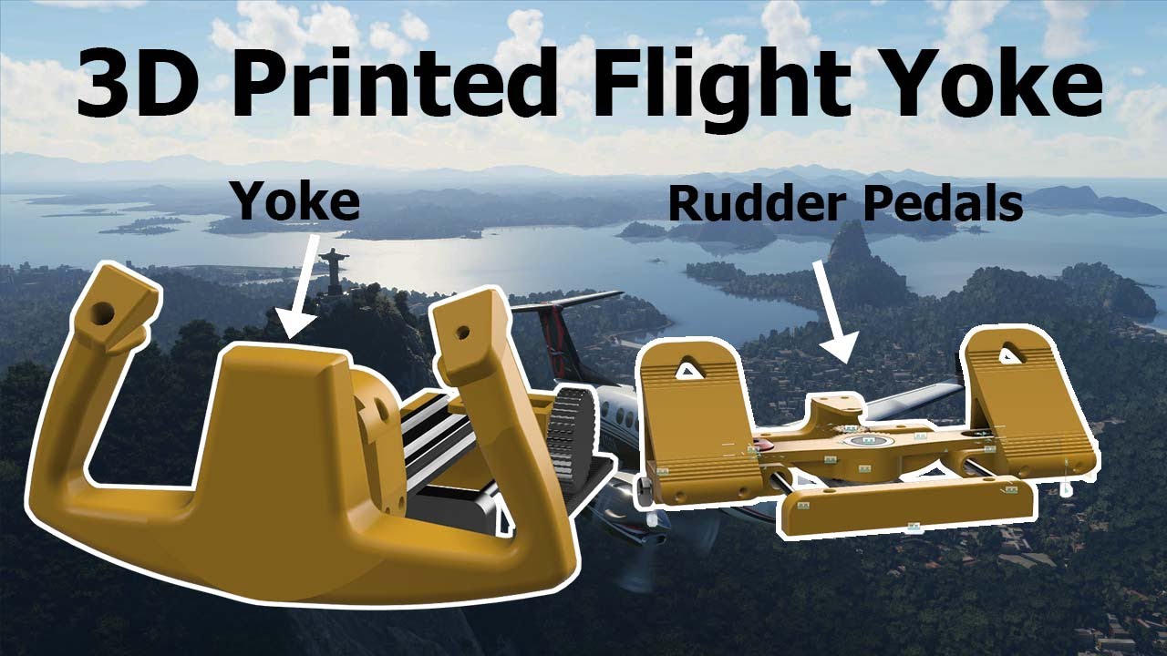 ≫ DIY flight sim yoke: Skapa en simulatorstyrning